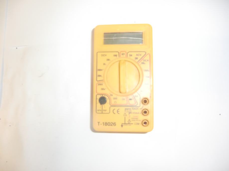 MULTIMETER -VOLTMETER T18026