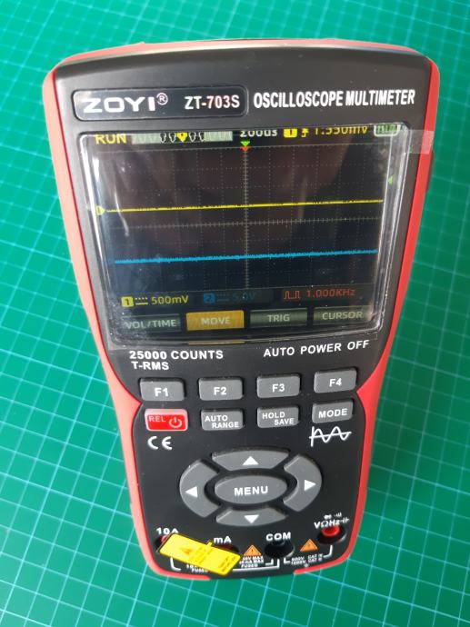 OSCILOSKOP + MULTIMETER ZOY ZT703S (NOVO !)