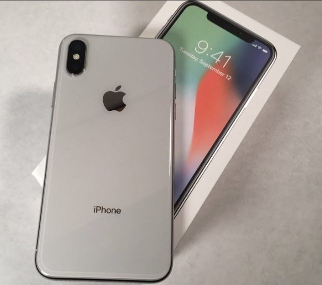 IPhone X 64gb, silver