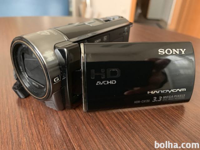 Prodam Sony Full HD 1080 Handycam HDR-CX130 3.0” Wide