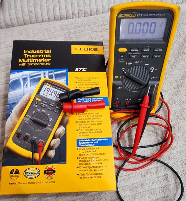 FLUKE 87V TRUE RMS MULTIMETER