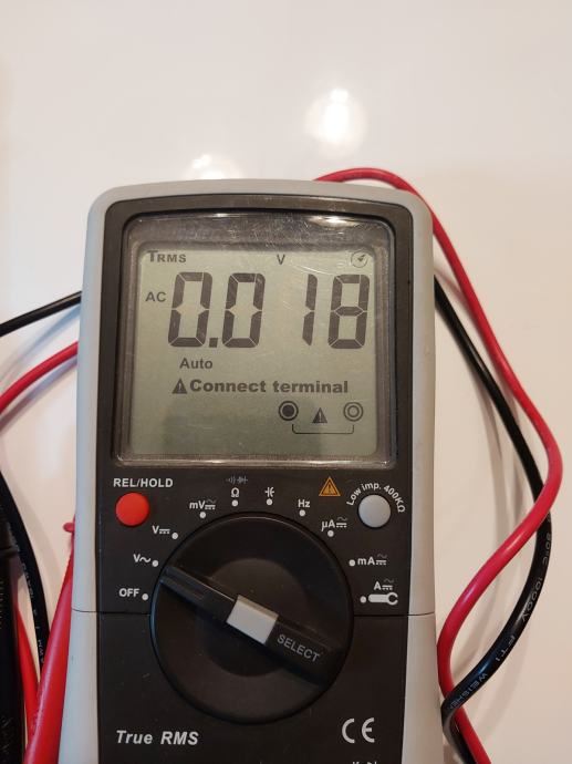 Multimeter Voltcraft VC281 TRMS in AC/DC kleščni adapter CLA60