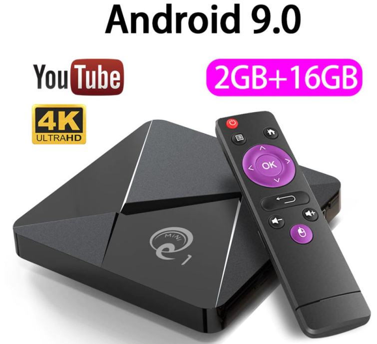 ANDROID TV box Andriod 9.0 , 2GB, 16 GB