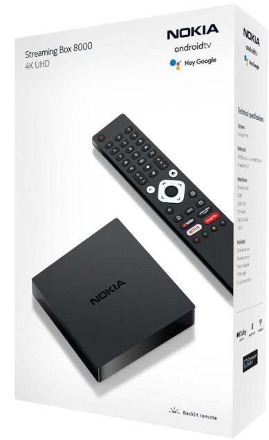 Nokia Android box Kodi igre MAX NETFLIX Neo Lite T2 EON Voyo A1 RTV365