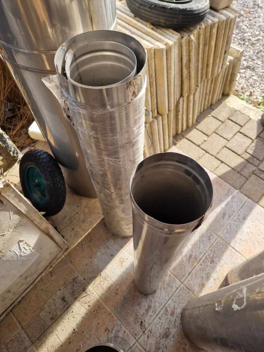 3-Slojne INOX dimniške cevi fi 130 - dimnik