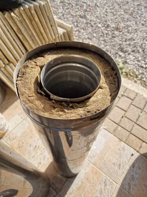 3-Slojne INOX dimniške cevi fi 130 - dimnik