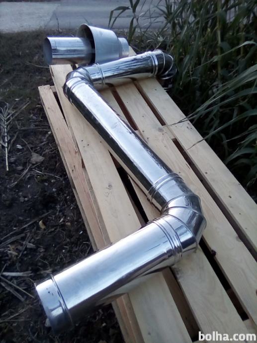 Dimne cevi rosfrei 180mm