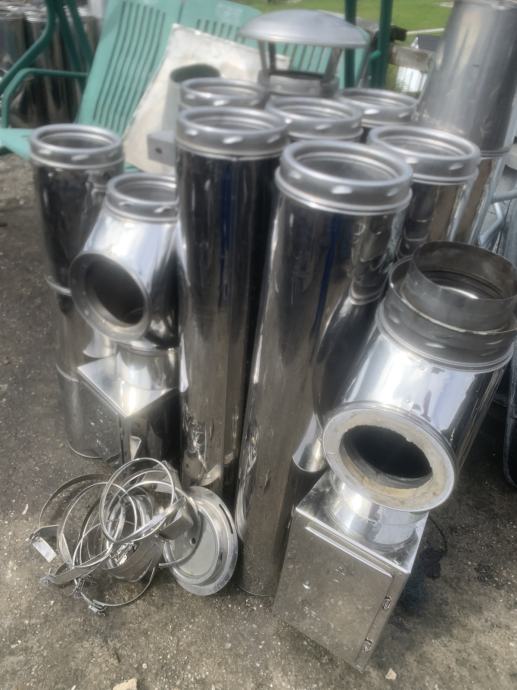 Dimnik INOX -dvoslojni 150 mm