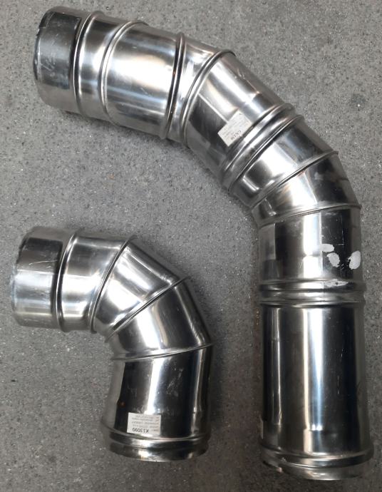 DIMNIŠKA KOLENA CEVI Inox Fi 130mm