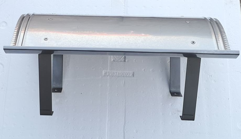 Kapa / streha za dimnik, inox, nerjaveča, 50x43 cm, Maribor