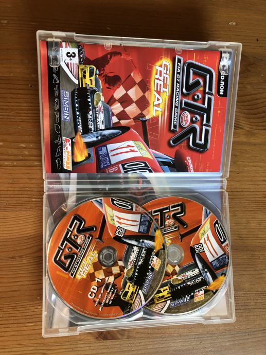 GTR Fia GT Racing Game (2 CD) PC original igra - odlično ohranjena