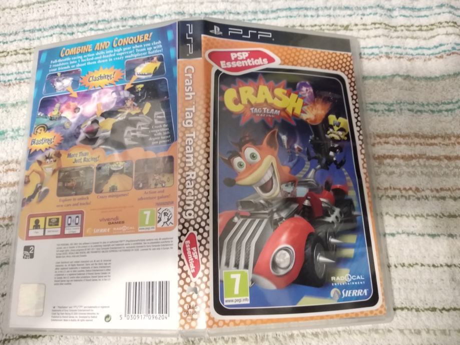 Crash Tag Team Racing Playstation Portable PSP igra