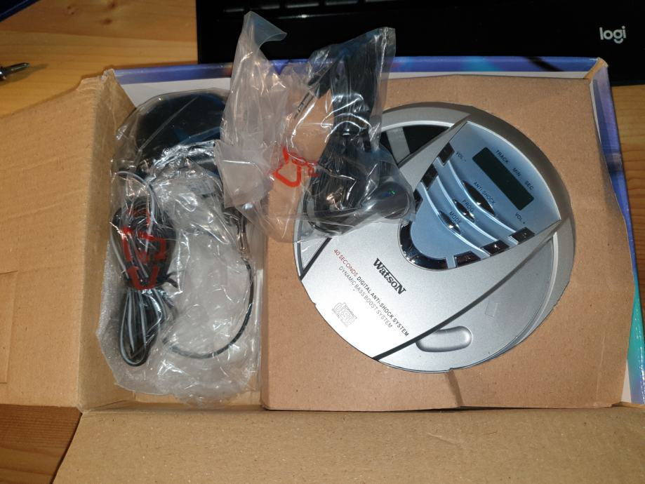 Prenosni CD predvajalnik WATSON CD 7541