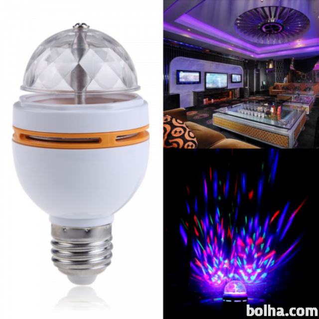 Disko disco PARTY kugla KROGLA žarnica LUČ lučka za ZABAVO - UGODNO!