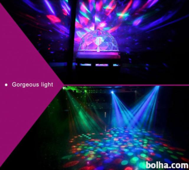 Disko disco PARTY kugla KROGLA žarnica LUČ lučka za ZABAVO lučke kugle