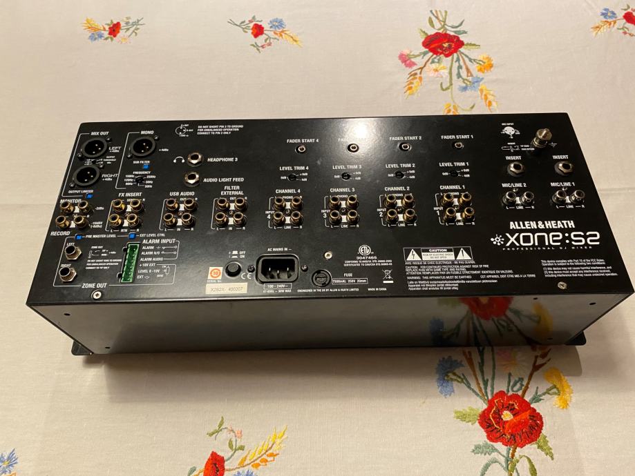 allen&heath rotary xone s2 mixer
