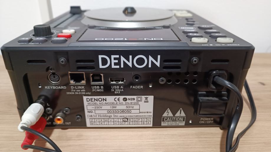 Denon-DJ DN-S 1200 - CD/USB Media Player & controller