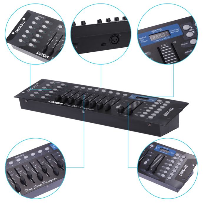Lixada dmx 512