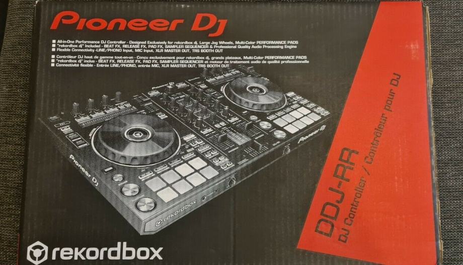 Pioneer DDJ RR - DJ Kontroler/Mixer + torba + licenca za Rekordbox