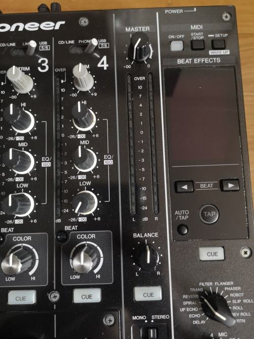 Pioneer DJ DJM-850K Serato Professional 4-kanalni DJ
