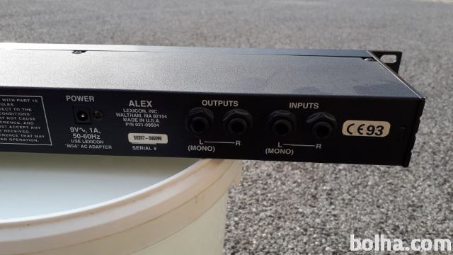 PRODAM ALEX DIGITAL EFFECTS PROCESSOR LEXICON