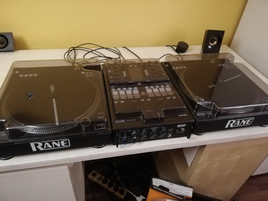 DJ battle mixer RANE SEVENTY-TWO(72),DJ kontroler RANE TWELVE komplet