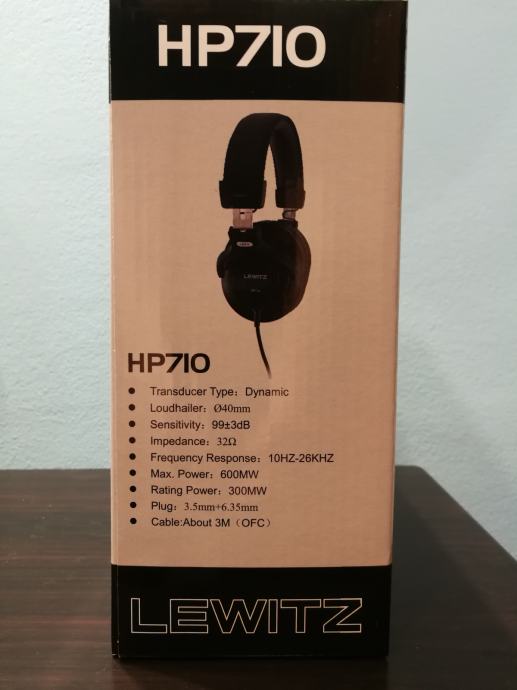 Slušalke Lewitz HP710