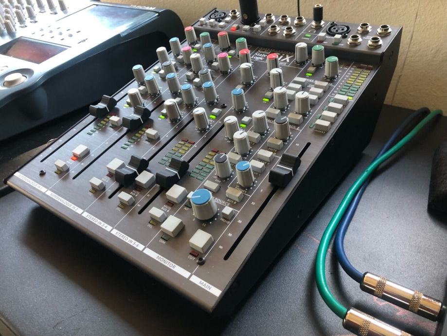 SSL Solid State Logic SiX mixer analog w Free SKB case