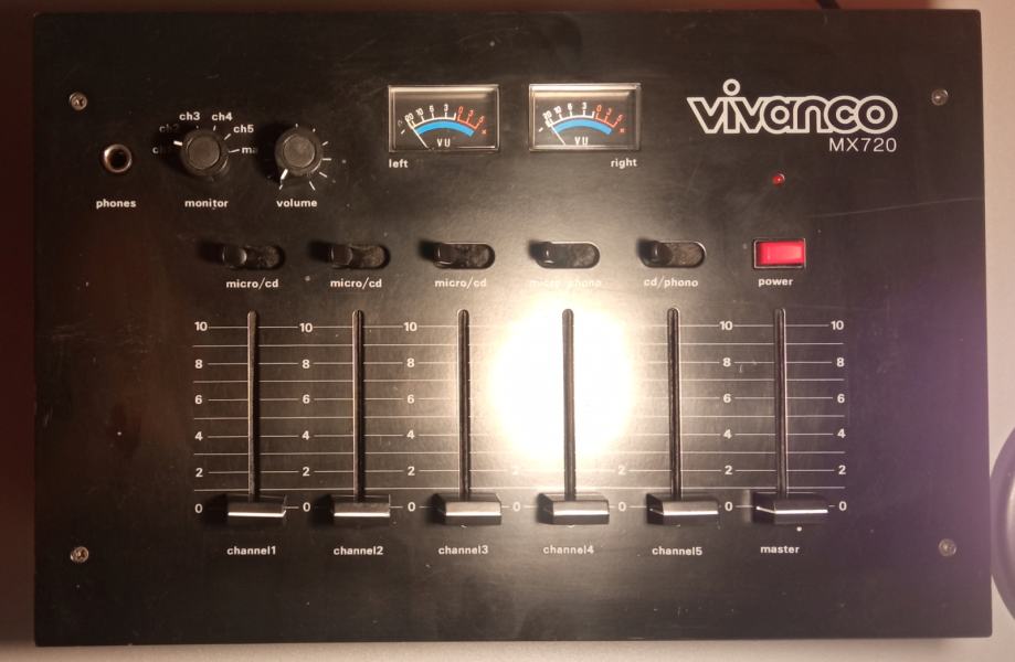 Vivanco MX720 Audio Mixer
