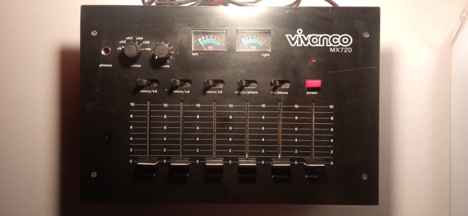 Vivanco MX720 Audio Mixer