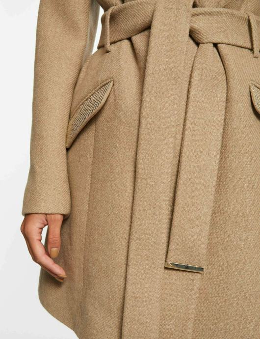 MORGAN Plašč s pasom