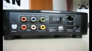 Egreat Network Media Tank popcorn video in media player