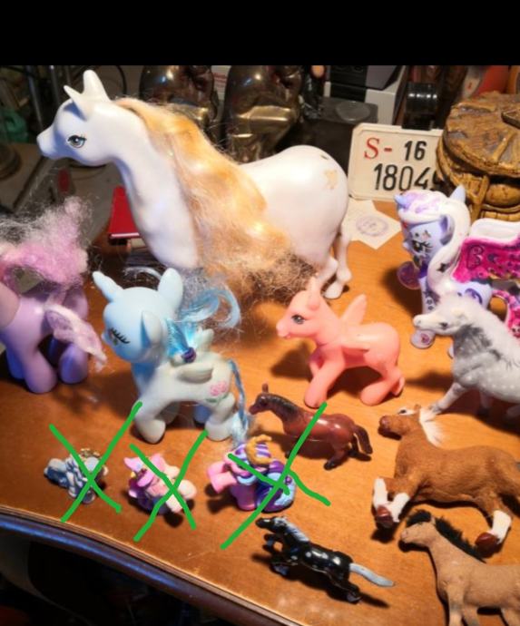 14 kom konjev, pony, little ponny, mali poni, barbie konj, konji, konj