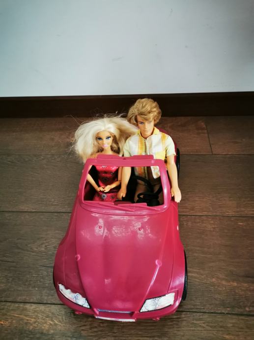 Barbie avto in Ken