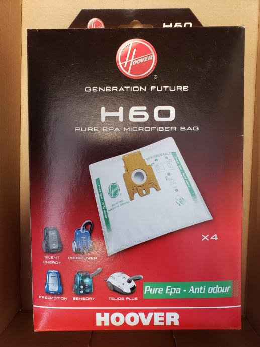 Vrečke za sesalnik HOOVER H60 Pure Hepa