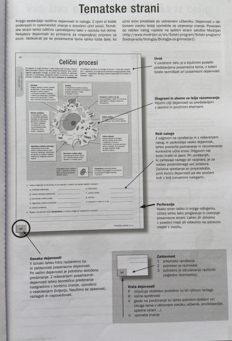 Delovni zvezek biologija