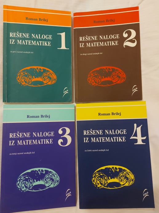 Rešene naloge iz matematike za 1.,2.,3. in 4. letnik gimn.ali sš