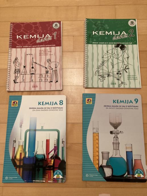 Kemija, 8. in 9. razred