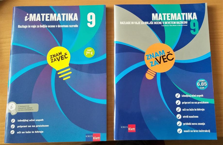 ZNAM ZA VEČ - 9. razred MATEMATIKA