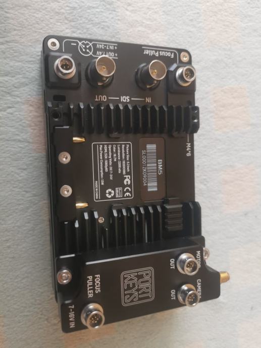 Monitor za snemanje Portkeys BM5 5,2 2200nit touchscreen z BT modulom