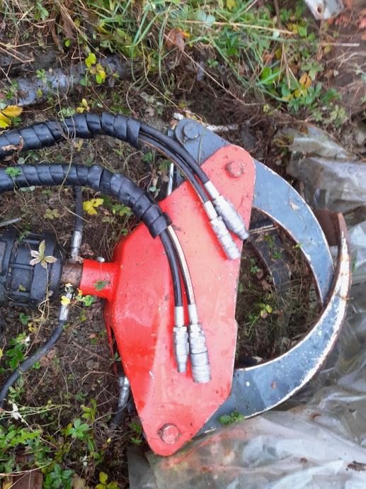 Gozdarske klešče z 5t rotatorjem, brez priklopa na bager