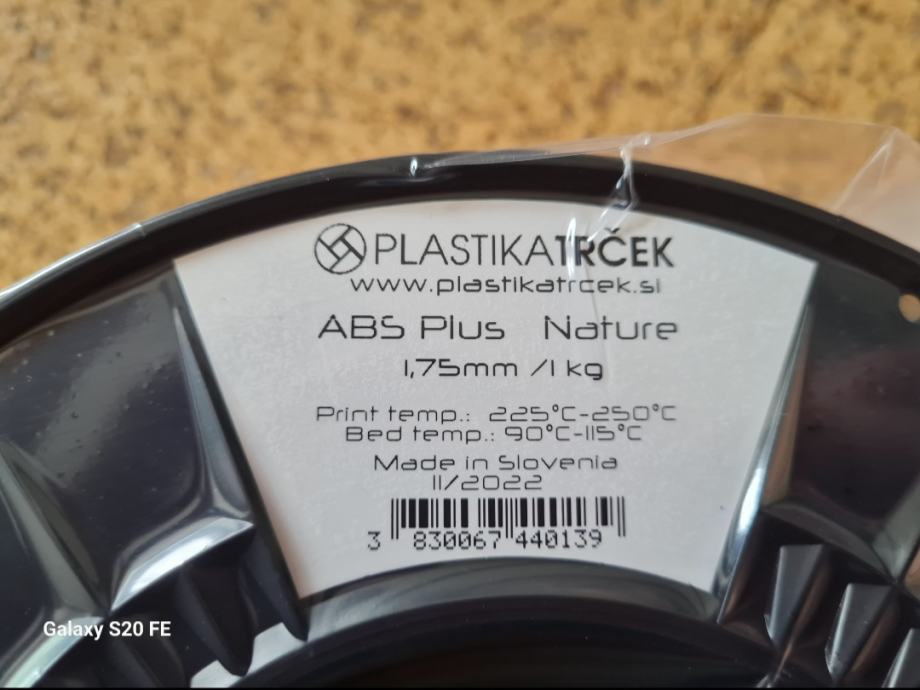 Filament ABS Plus za 3D printer
