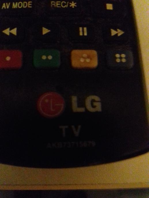 daljinec LG tv