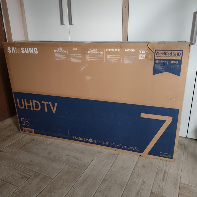 Original komplet embalaža za TV - ( SAMSUNG karton za TV 55 inčev )