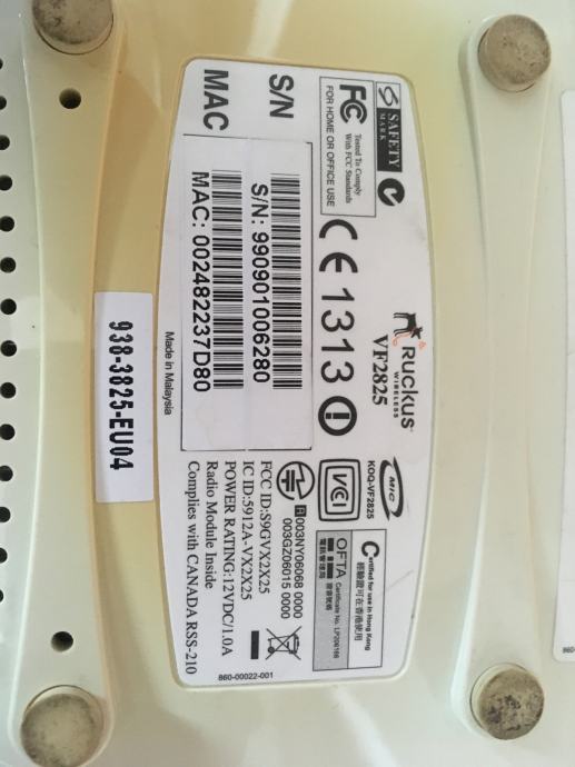 Ruckus Wireless MediaFlex 2825 + MediaFlex 2111 (2 kosa)