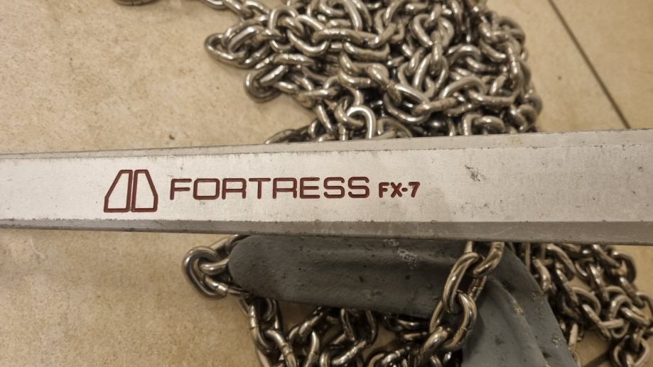 Fortress FX-7, 10m inox verige