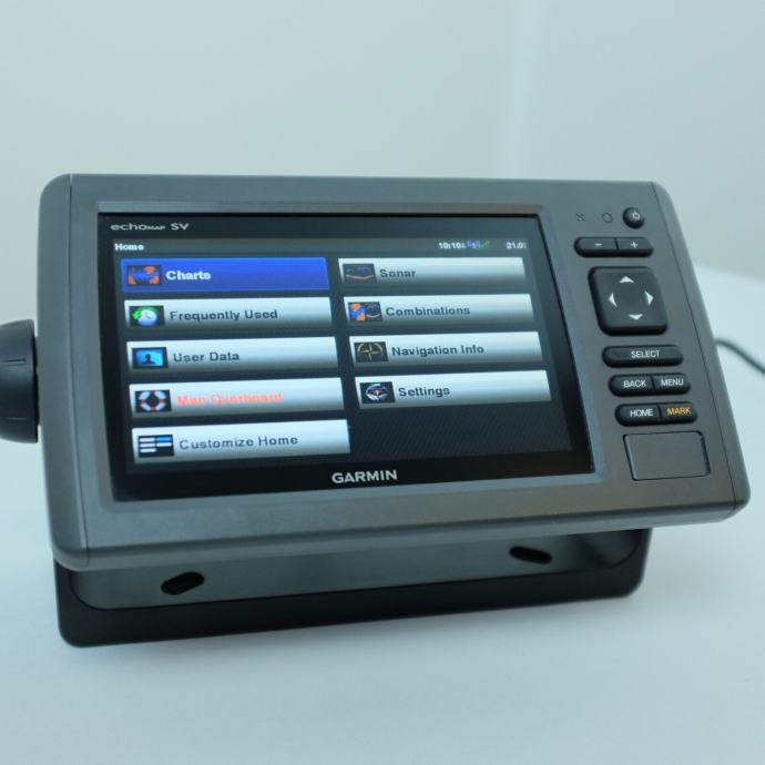 Garmin echoMAP 71sv Chartplotter Sonar Fishfinder ECHO Sounder w Mount