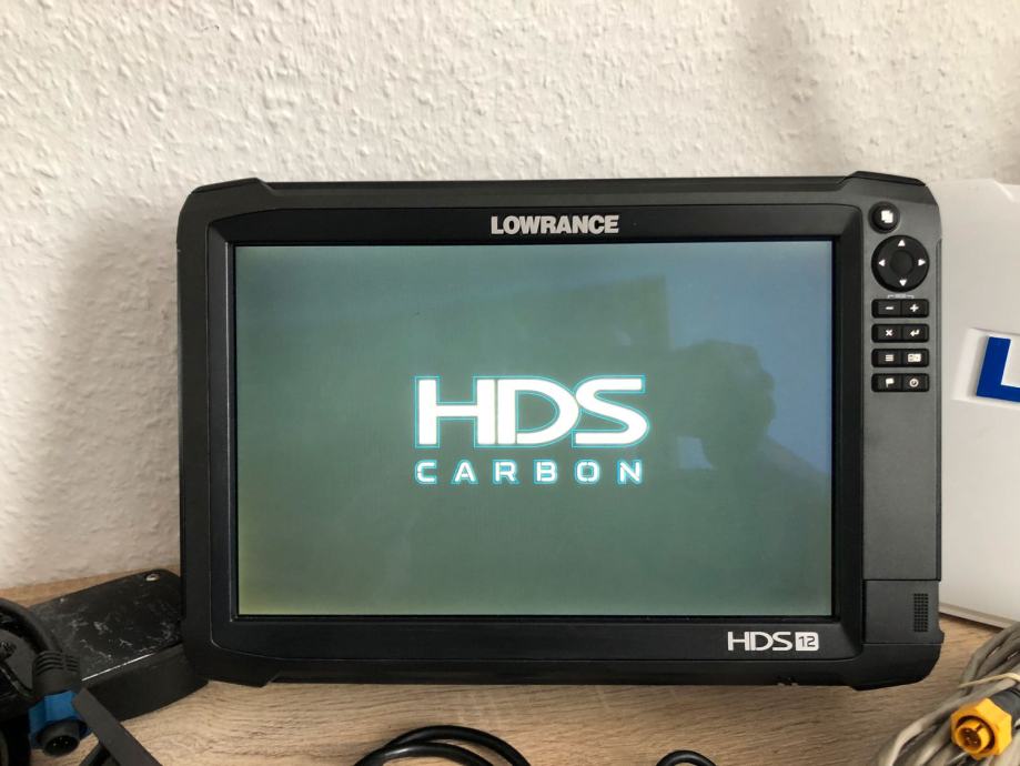 Lowrance HDS 12 Carbon + 3D-Box FISHFINDER Original, NOVO