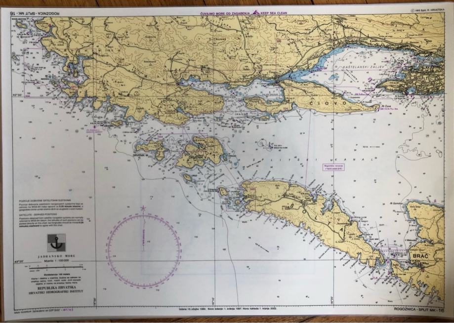 Navtične karte Jadran