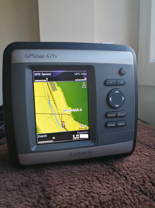 Ploter Garmin GPSmap 421s s krmno sondo 500W 6pin - 50 do 200 kHz